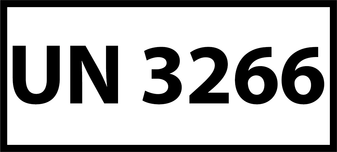 Nalepka UN3266 (FOLIA) 12x6cm (rolka po 250 sztuk nalepek) | Nalepki ...
